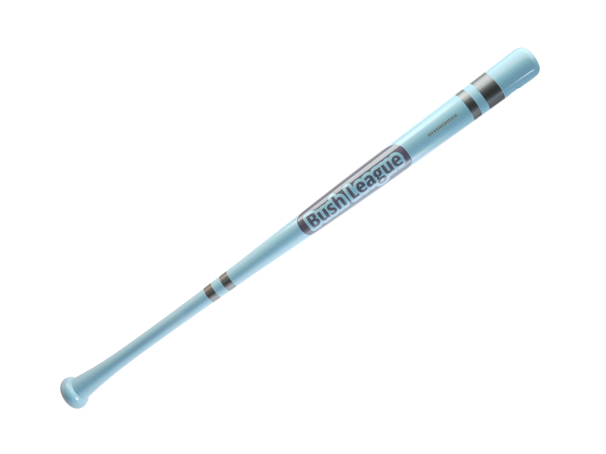 Elite Series Wood Wiffleball Bat - Crayon: Light Blue — Bush League ...